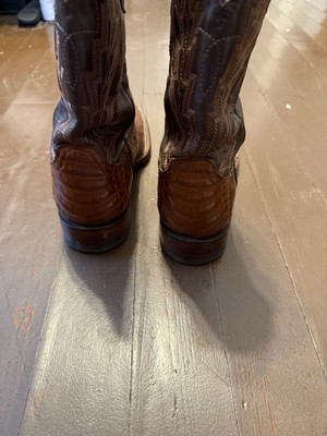 Tecovas Western Boots the William’s Pecan Caiman size 10 EE | eBay