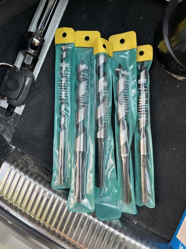 Wood Drill Bit Hex Shank Extra Long Wood Auger 230mm - 460mm Long | eBay UK