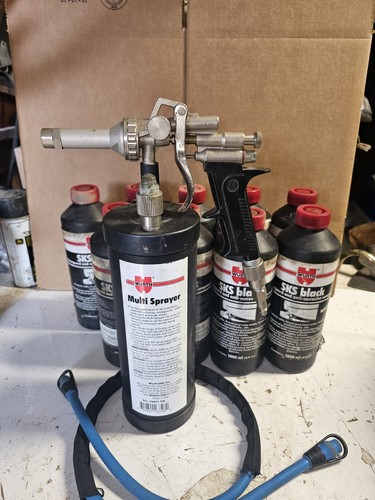 Wurth Multi Sprayer Application UBS Gun No 891 110 rustproofing& Blk ...