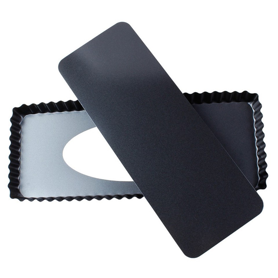 Nonstick Fluted Pie Tart Pan Mold Baking Removable Bottom Quiche Tool ...