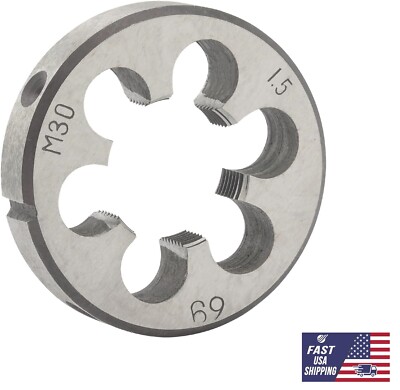 US HSS 30mm x 1.5 Metric Die Right Hand Thread M30 x 1.5mm Pitch HO | eBay