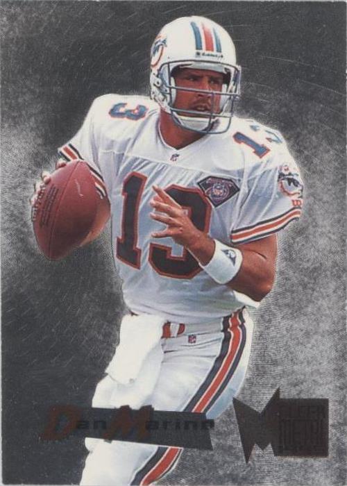 1995 Fleer Metal - Silver Flasher Dan Marino #24 for sale online | eBay