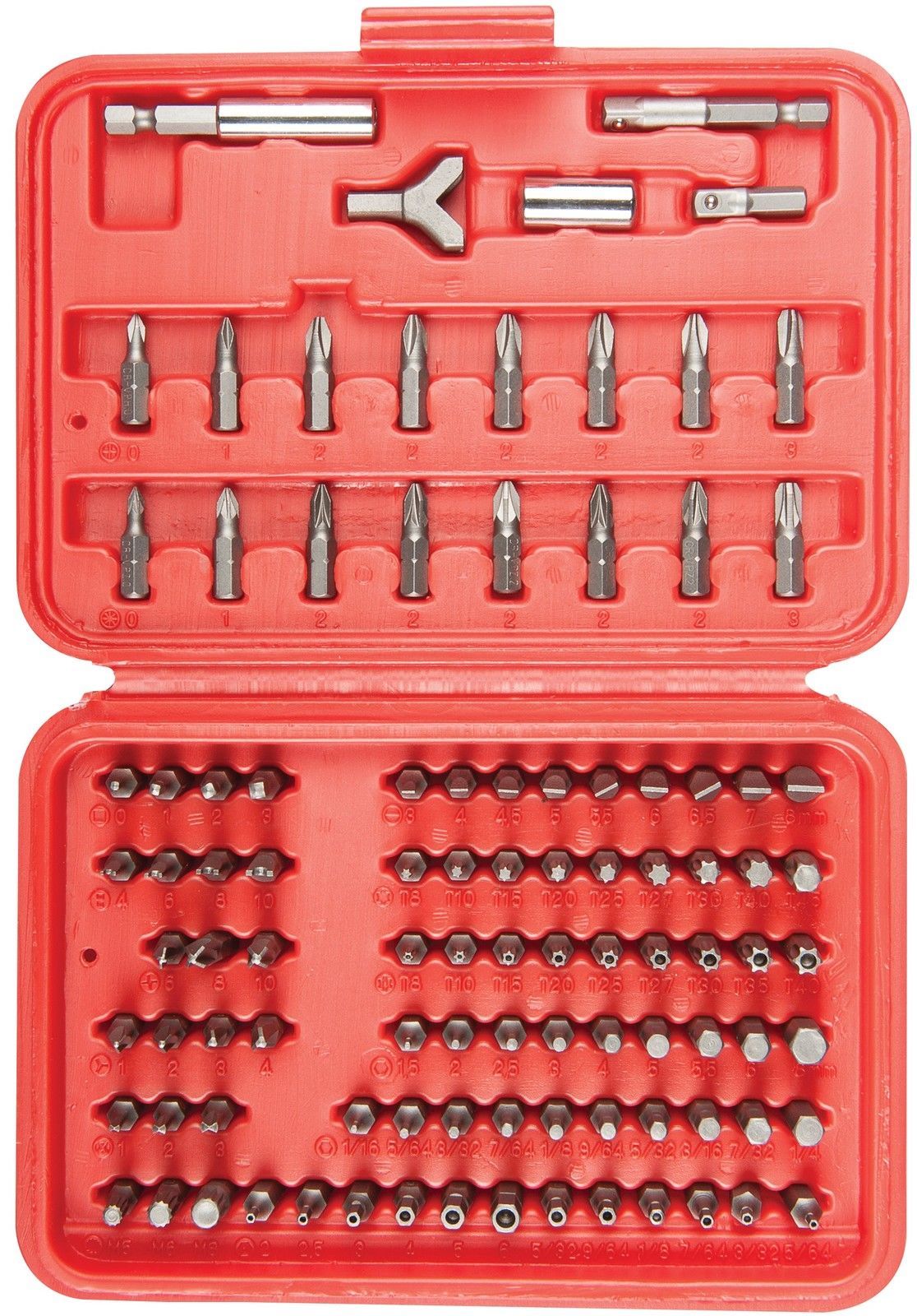 Trident Tools 100 Piece Security Screwdriver Bit Set T264100 | eBay UK