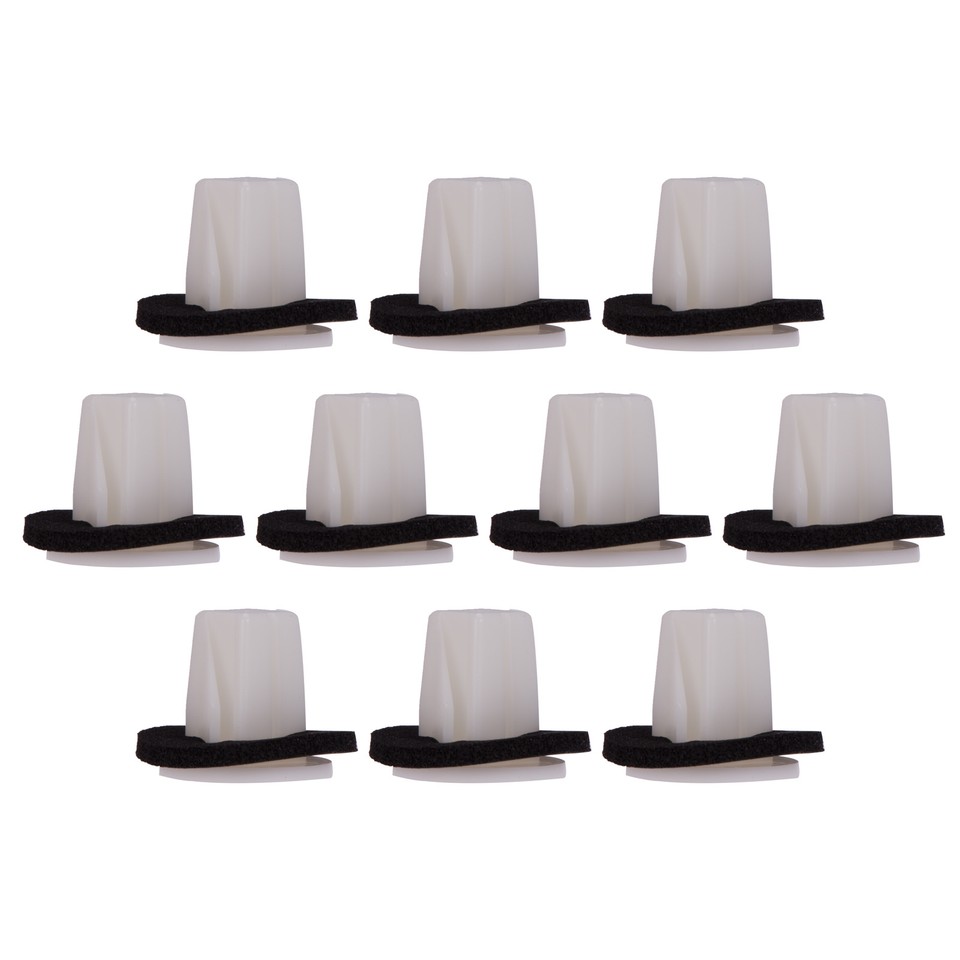 OEM 1993-2018 Subaru Exterior Rocker Molding Grommet Clip SET (x10 ...