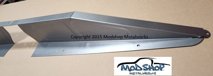 1960-66 Chevy/GMC C10 Radiator Filler Panels 2-Piece Smooth STEEL W ...