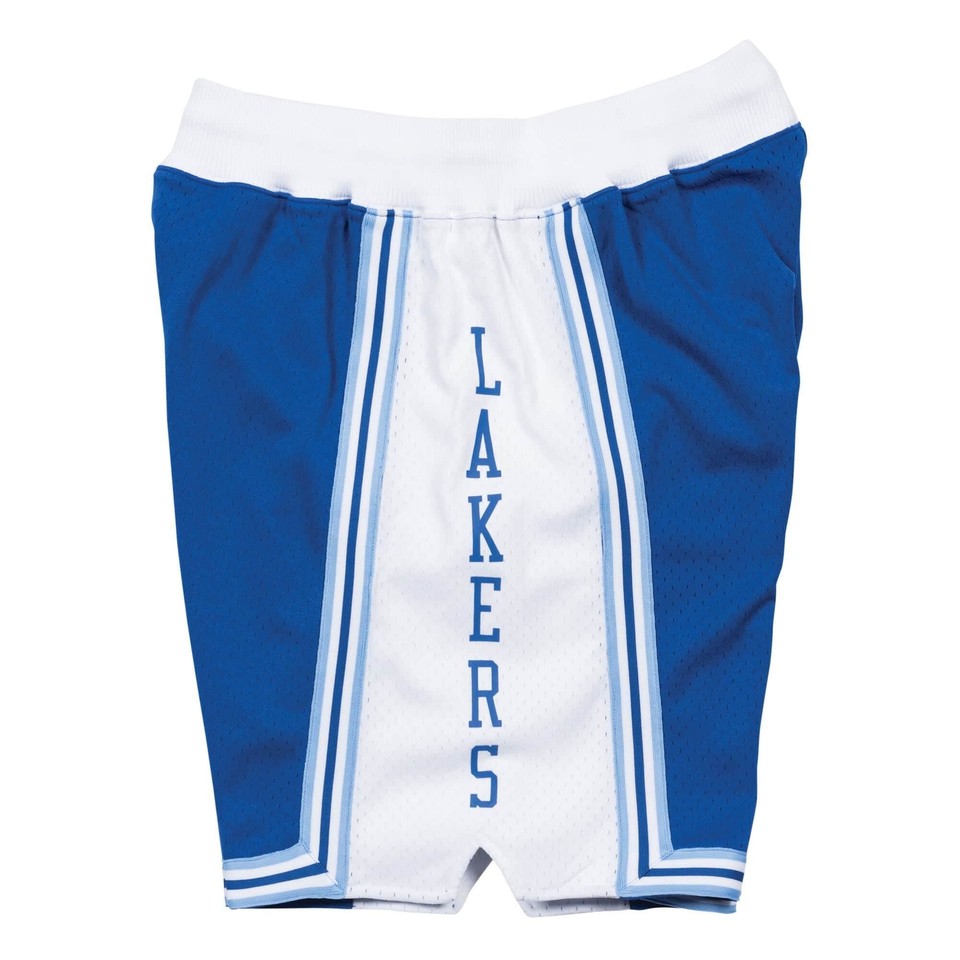 Mens Mitchell & Ness NBA Authentic Shorts Los Angeles Lakers Alternate ...