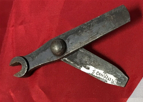 1800's Original Springfield Rifle Screwdriver and Wrench Tool Civil War ...