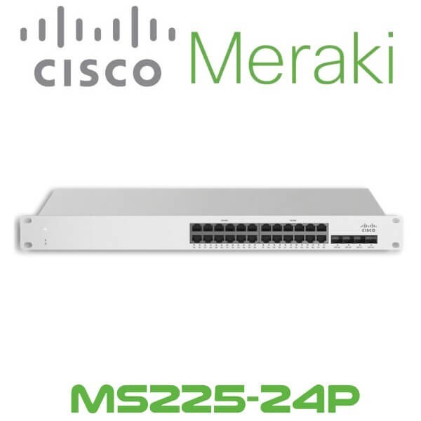 Cisco Meraki Ms225-24p 24 Port Switch Unclaimed for sale online | eBay