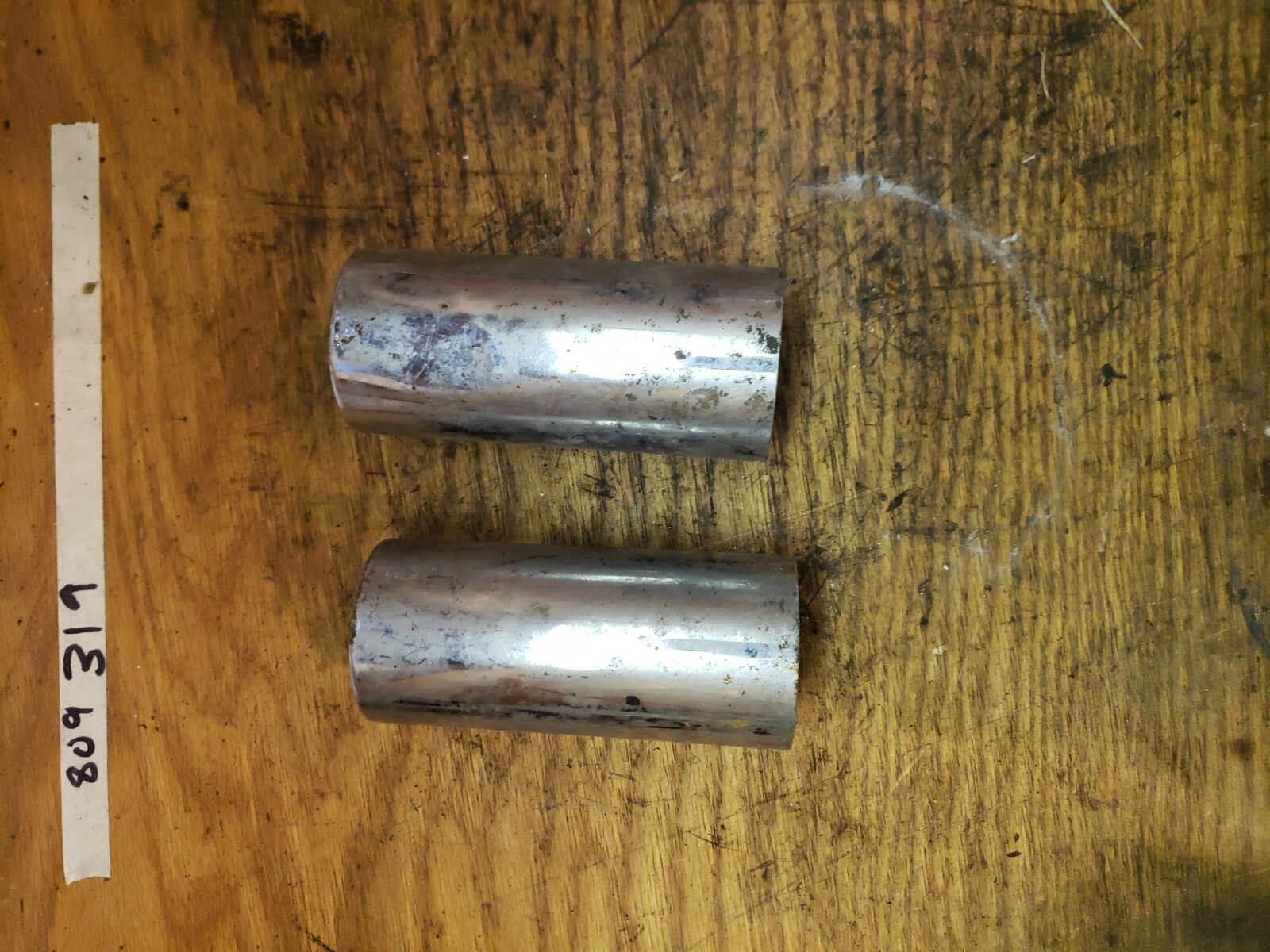 Harley Davidson Shovelhead Panhead rear shock covers set of 2 , 5" × 2 ...