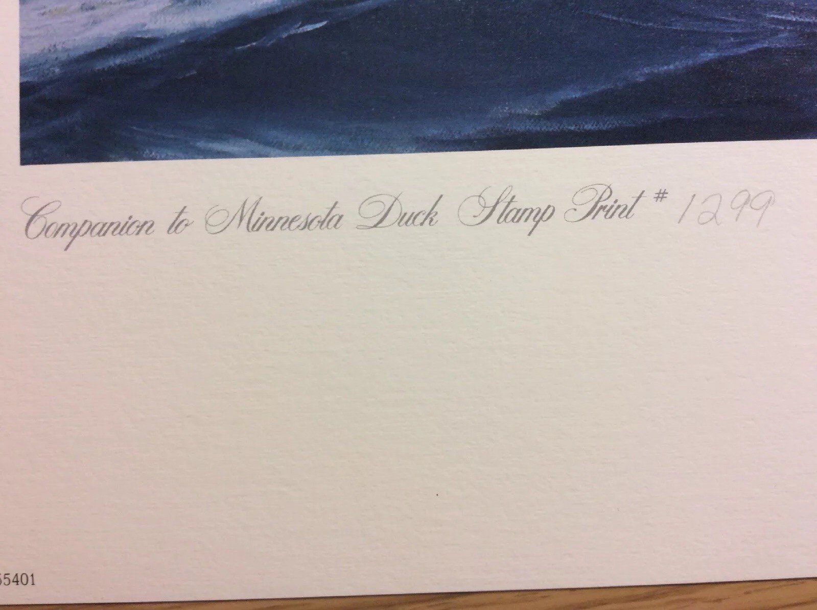 Ron Van Gilder, North Shore Golden Eyes,& Minnesota Duck Stamp , 2 ...