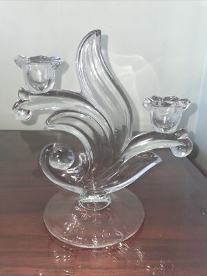 Duncan and Miller "Canterbury” Double Light Candle Stick 9x8-1/2” | eBay