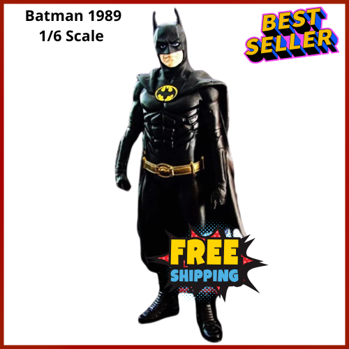 Batman 1989 1/6 Scale Soft Vinyl Unpainted Figure Model Kit Superhero ...