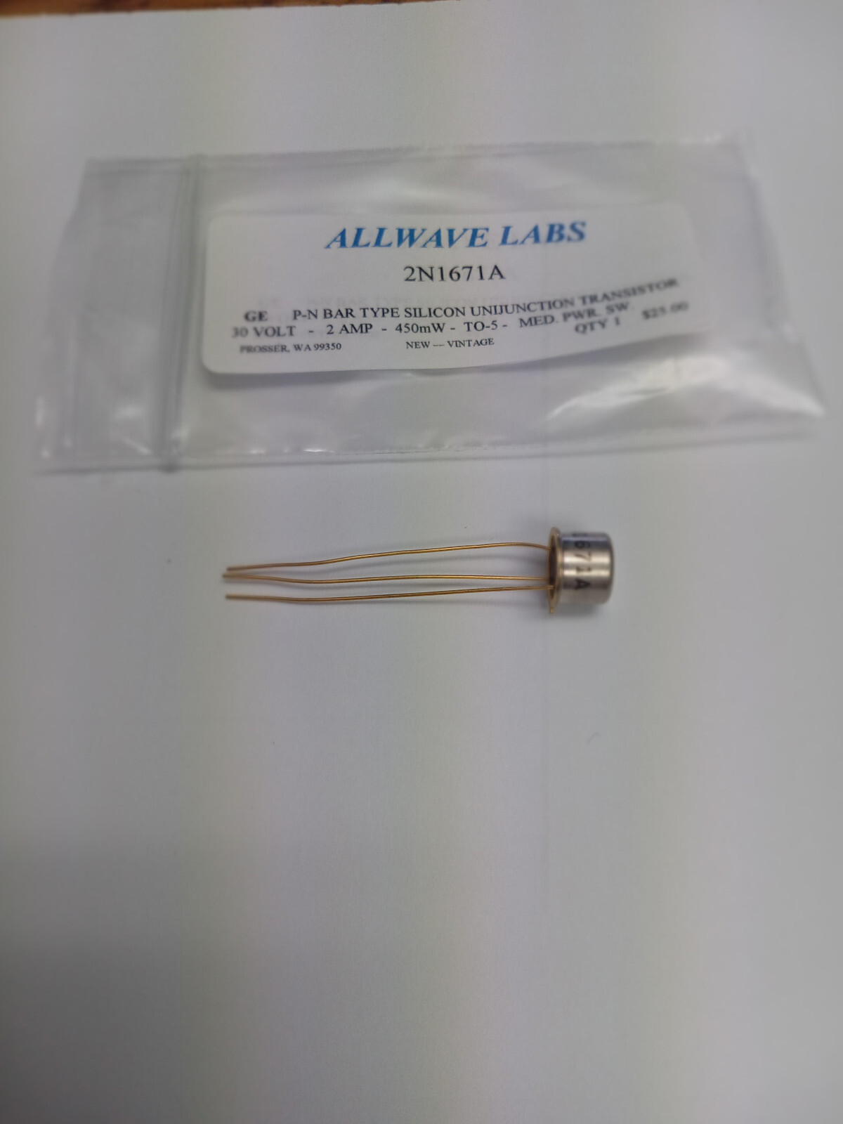 2N1671A TRANSISTORS, VINTAGE | eBay