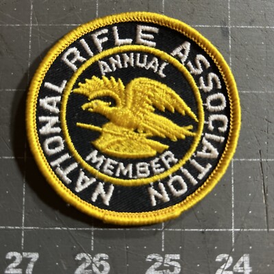 Vintage NOS - National Rifle Association Annual Member Patch | eBay
