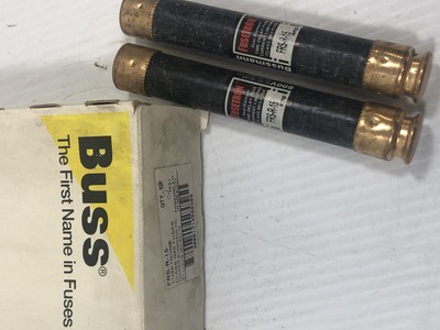 Buss Fusetron FRS-R-15 Class RK5 Fuse - Lot of 2 | eBay