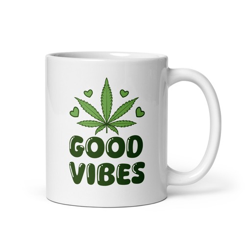 Weed Coffee Cannabis Mug Funny Gift Smoker Coffee Marijuana | eBay
