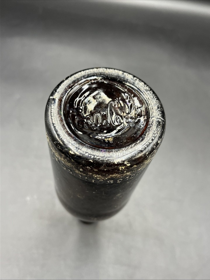 Antique Early 1900’s Amber COCA COLA Glass Straight Side Bottle ...