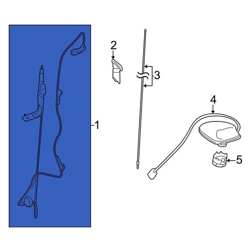 For Toyota Tundra 2014-2018 Toyota 863000C090 Radio Antenna Assembly | eBay