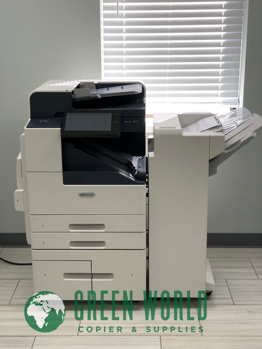 Xerox AltaLink B8075 Monochrome Printer Copier Scanner 75PPM 245K Total ...