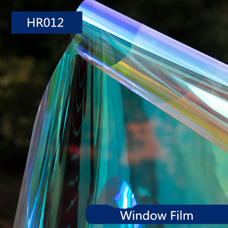 Rainbow Effect Dichroic Rainbow Iridescent Film Solar Tint Window Film ...