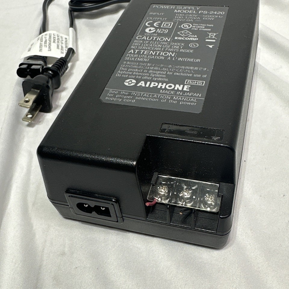 Aiphone Power Supply, PS 2420 | eBay