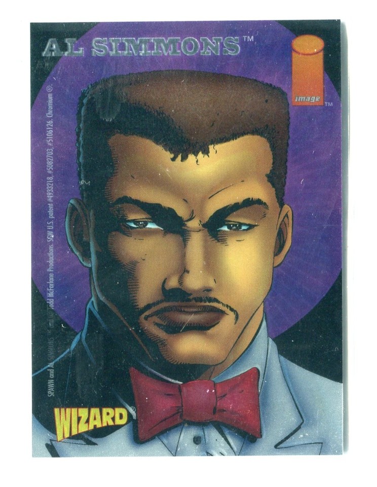 1997 Wizard Magazine Chromium Promo Card #5 Spawn (Al Simmons) Image ...