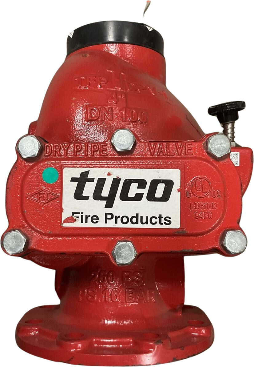 TYCO DPV-1 4in Dry Pipe Valve Flange x Groove - Red for sale online | eBay