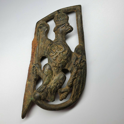 WWI WW1 Original German eagle sword guard badge crown monogram Kaiser ...