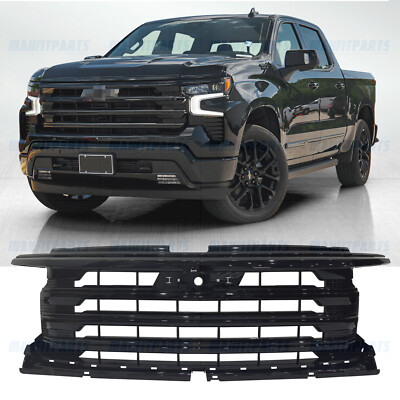 2022 2023 2024 CHEVROLET SILVERADO 1500 HIGH COUNTRY GRILLE CHROME WITH ...