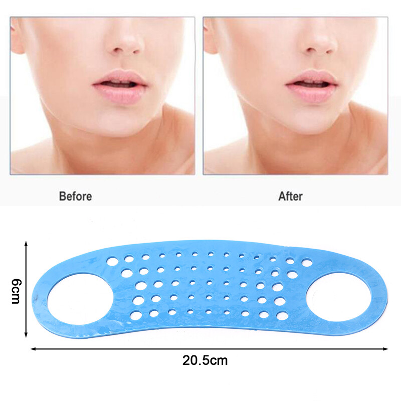 Silicone Face V Shape Slimming Bandage Double Chin Neck Stretch ...