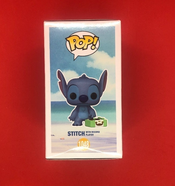 Funko Pop! Vinyl: Disney - Stitch with Record Player - Funko (Exclusive ...