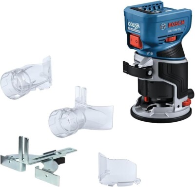 BOSCH GKF18V-25N 18V Brushless Colt™ Palm Router. Bosch 18v Router ...