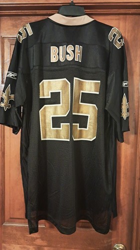 Reggie Bush New Orleans Saints Reebok NFL Equipment Jersey Size XL ...