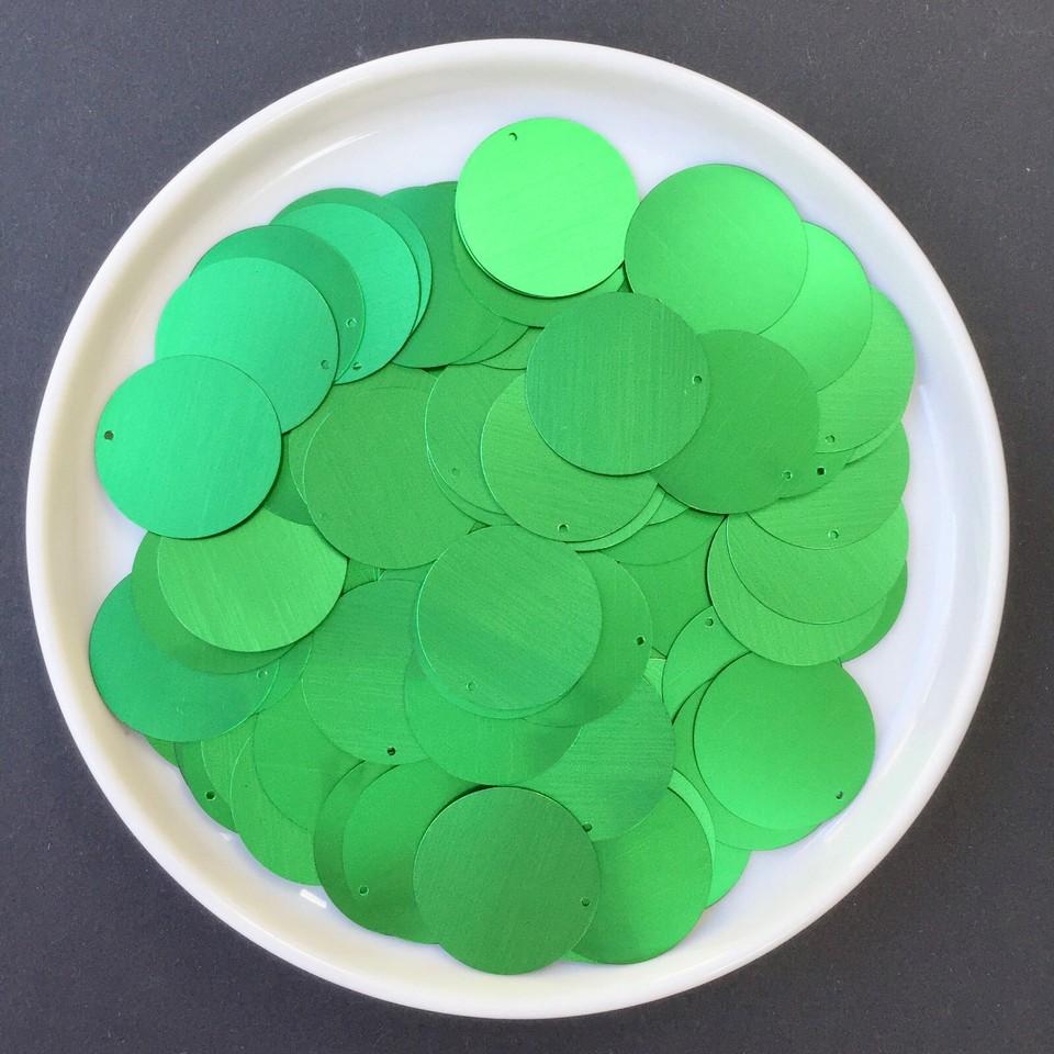 Large Sequins/Round Discs 100 x 24 mm- 18 colours. Festival/Costume ...