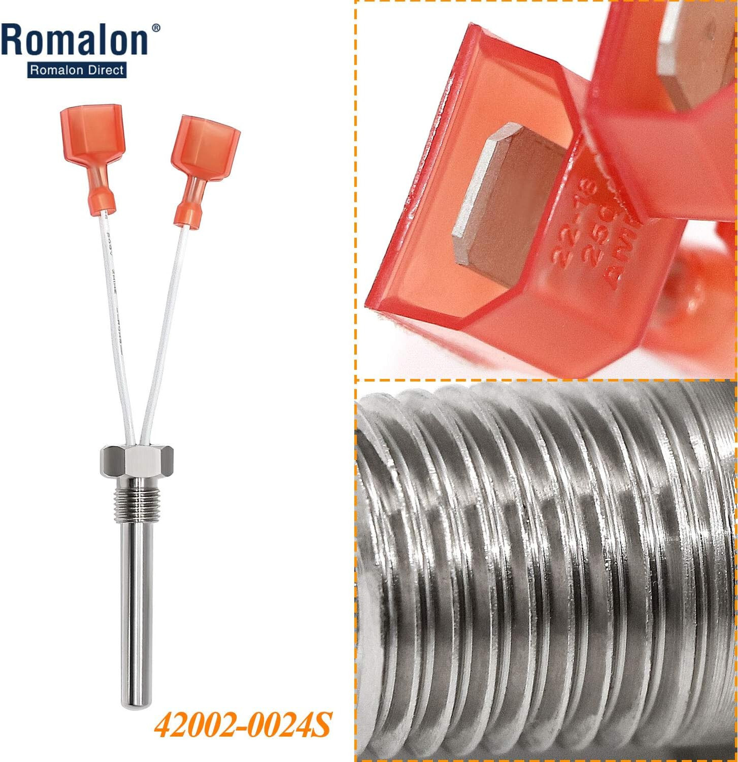 42002-0024S Flue Stack Sensor for 400 Pool Spa Heater Electrical ...