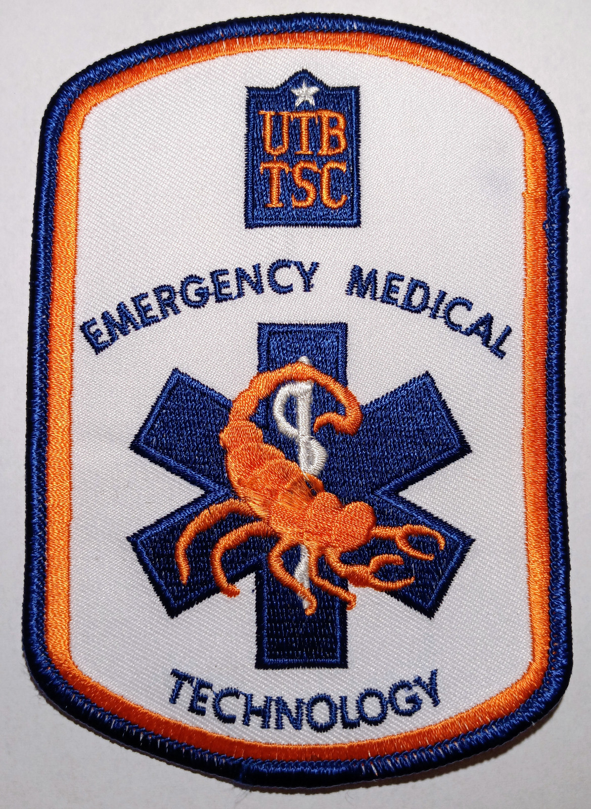 University of Texas Brownsville Emergency Medical Tech Patch FREE US ...