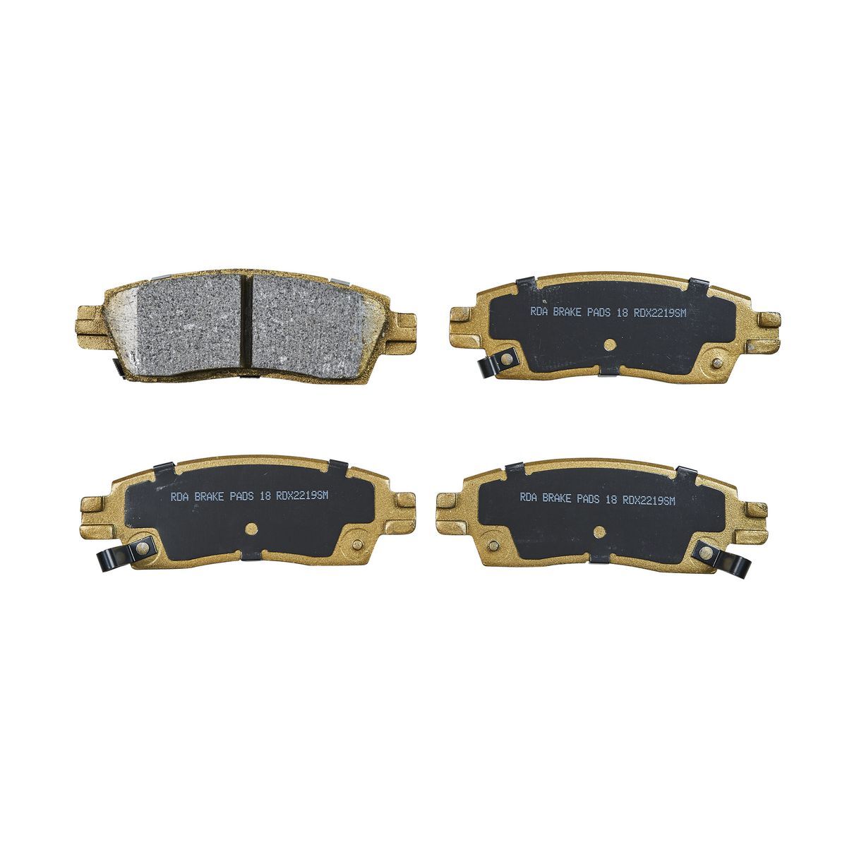 RDA Brakes Extreme Brake Pad Set Rear RDX2219SM | eBay