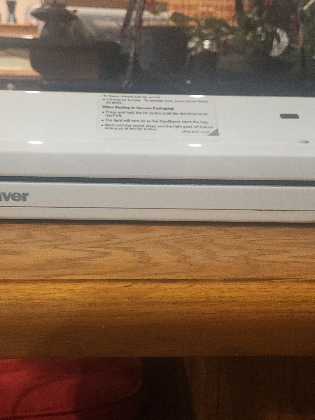FoodSaver Model VAC-550 Electric Food Vacuum Sealer Storage | eBay