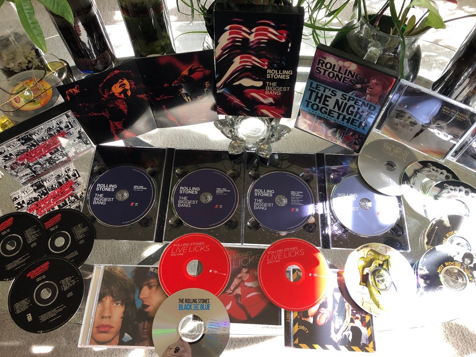 ROLLING STONES - Studio & Live Concert Collection (CDs & DVDs) | MINT ...