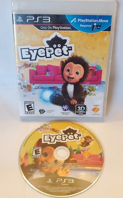 EyePet PlayStation 3 PS3 Video Game, Mint Disc. No Scratches ...