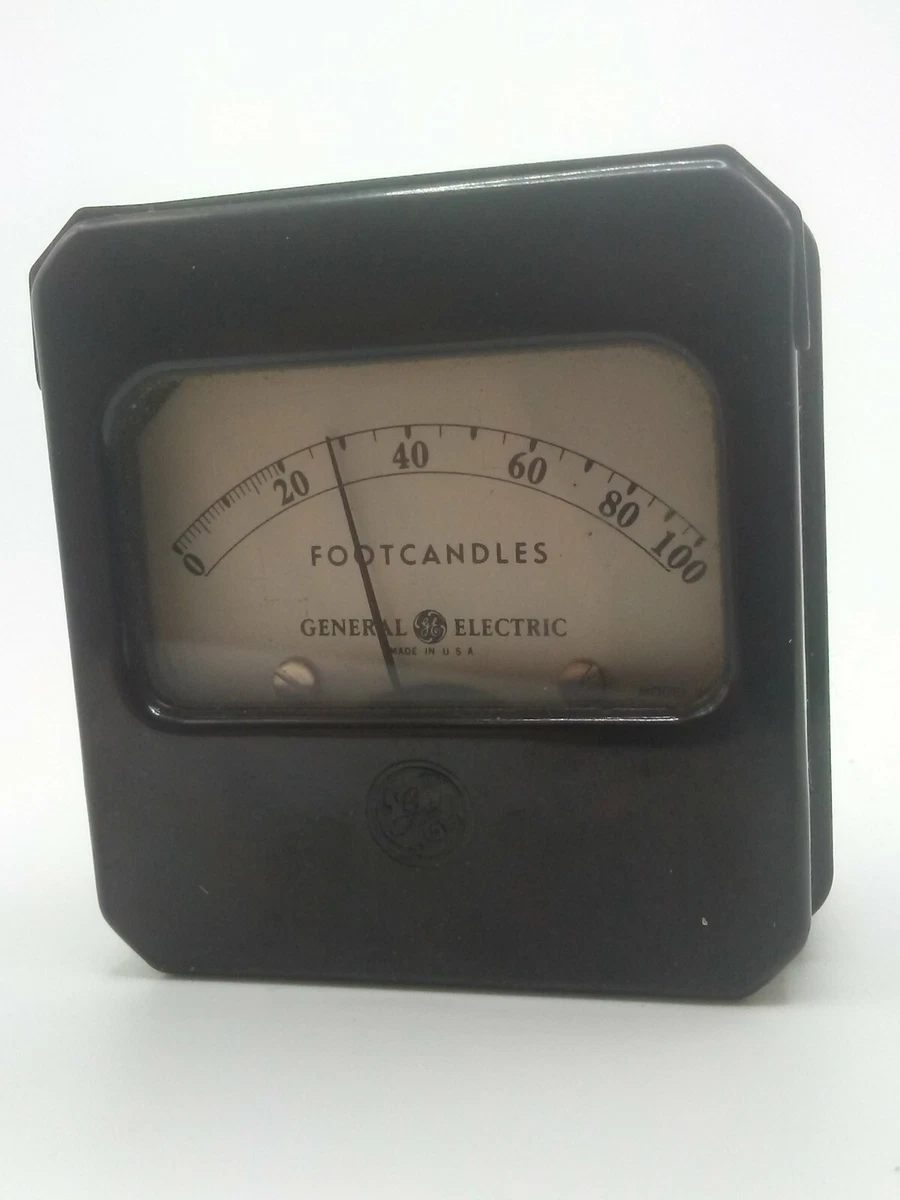 General Electric Light Meter Footcandles | Shelly Lighting