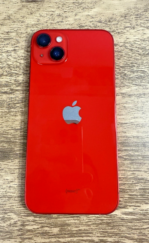 Apple iPhone 14 Plus - Red - 128GB Unlocked - Good Condition | eBay
