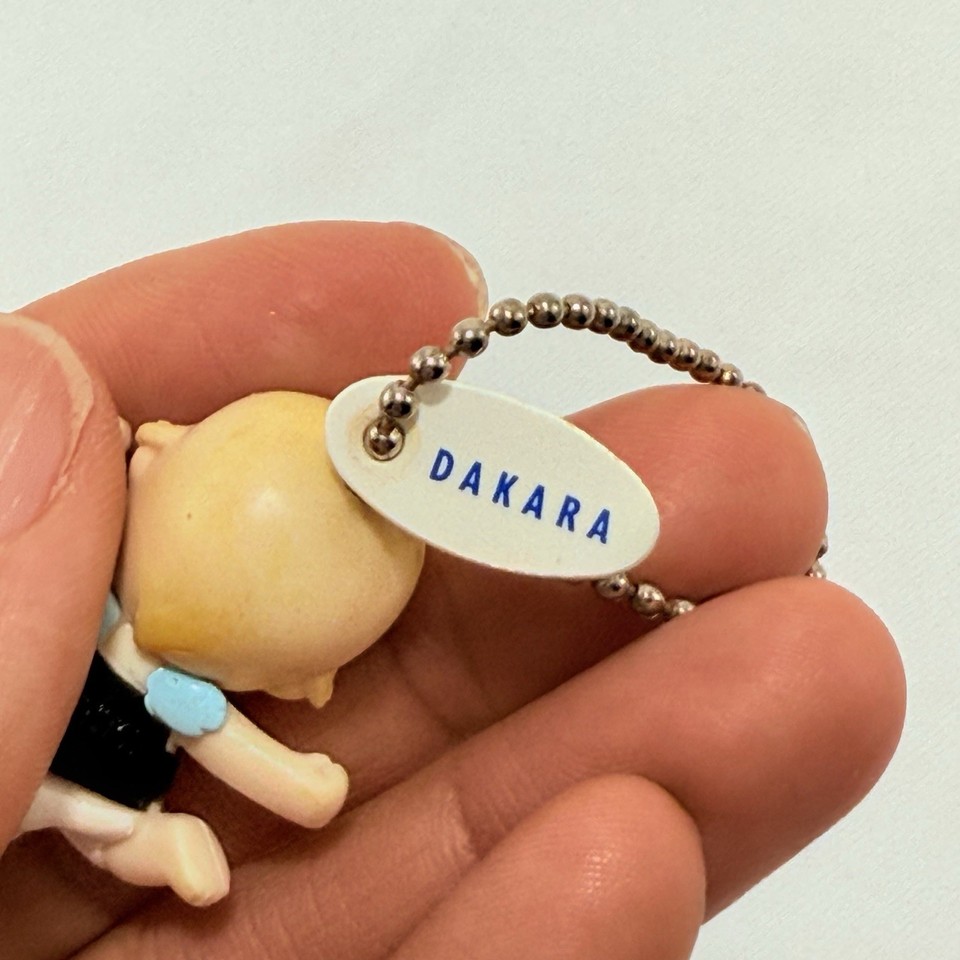 Rose ONeill Dakara Kewpie Yoga Keychain Energetic Pose Figure Chain ...