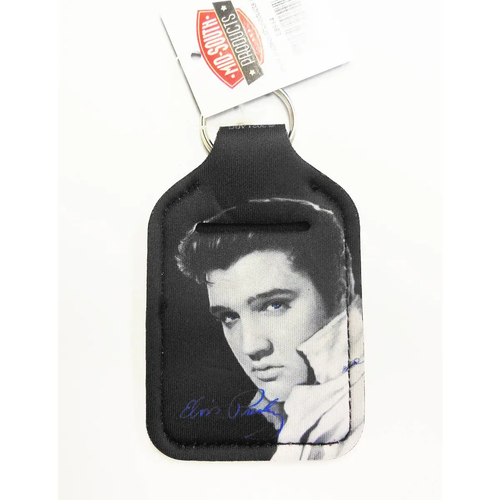 Elvis Presley key chain with pocket for lip balm, lipstick, or ...
