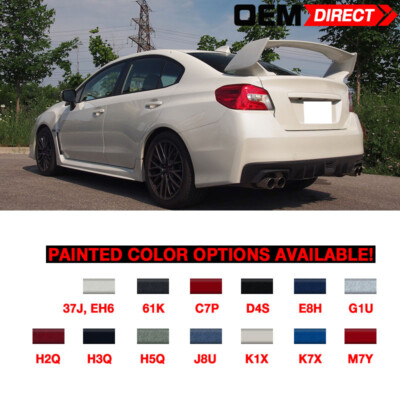 Fits 2015-2021 Subaru WRX STI OE Style Painted Rear Trunk Spoiler Wing ...