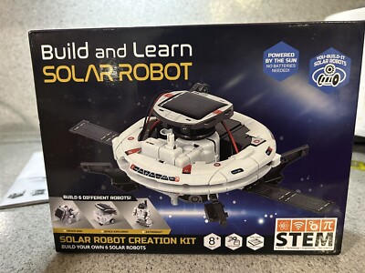 Build and Learn Solar Robot Creation STEM Kit New Space Station Dog ...