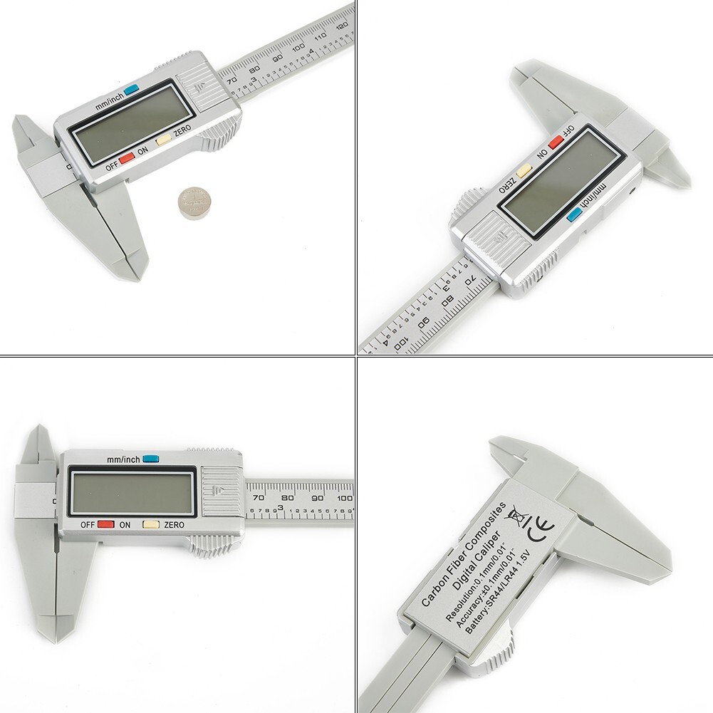 Scale Vernier caliper Electronic Meter Measuring Ruler Workshop Useful ...