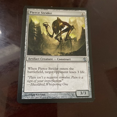Pierce Strider Uncommon Artifact Creature 123/155 MTG Mirrodin Besieged ...
