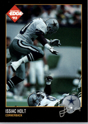 1992 Collector's Edge #35 Issiac Holt - Dallas Cowboys | eBay