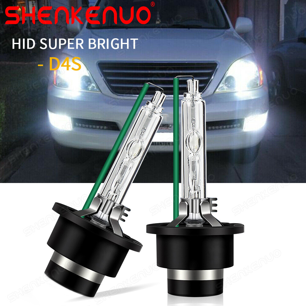 2x NEW D4S Xenon HID Headlight Bulbs 6000K For Lexus Toyota OEM 42402 ...